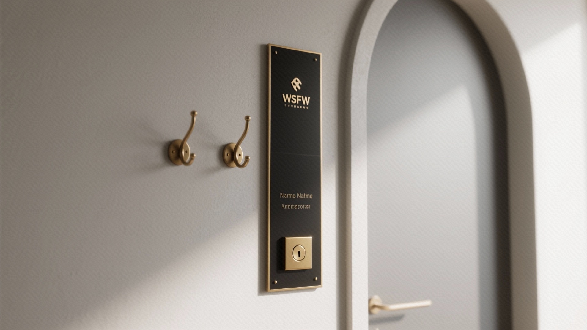 Entry Wall Feels Empty? 5 Wall Name Plate Design Ideas