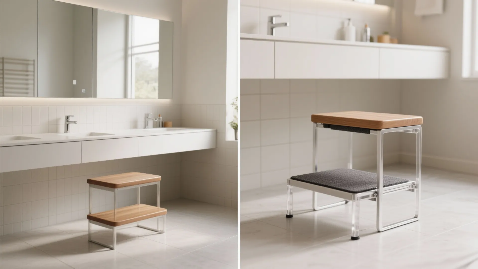 Bathroom Too Small? 5 Small Bathroom Stool Ideas That Fit