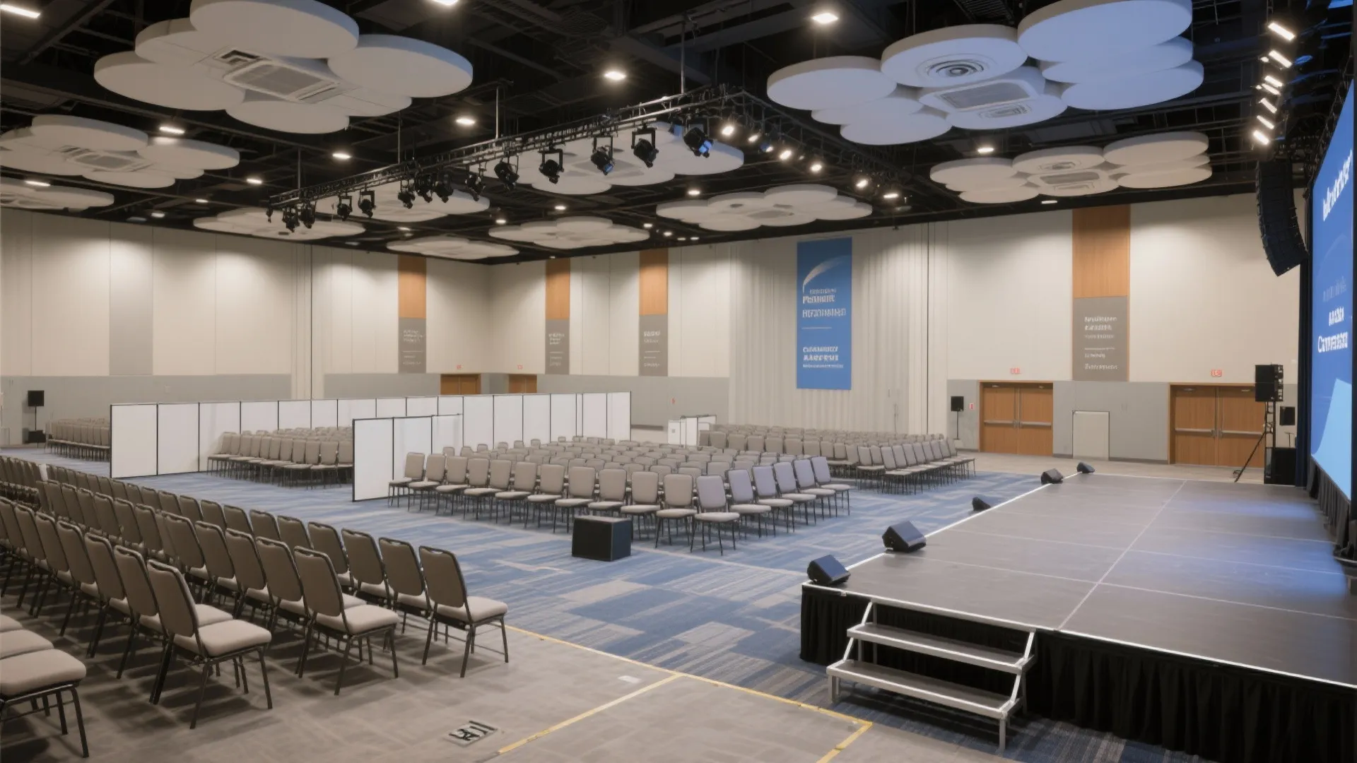 Convention Function Hall Design: Fix Cramped Event Layouts