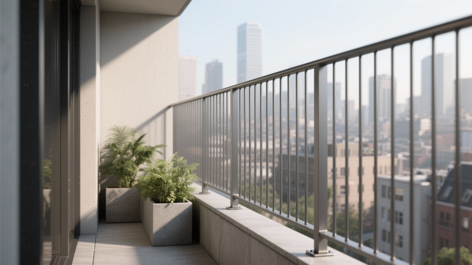 5 Apartments Balcony Railing Designs (Steel)