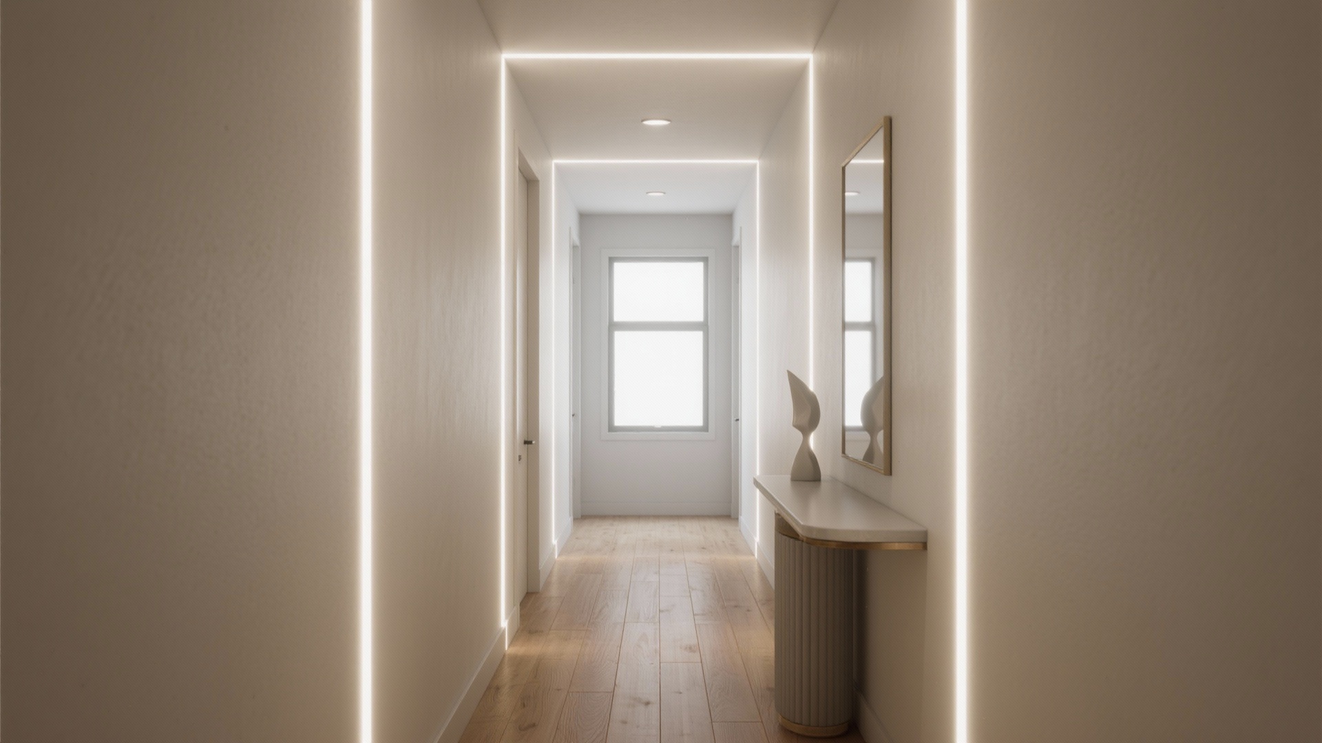 Small Room Feels Dark? 5 Linear LED Wall Light Ideas