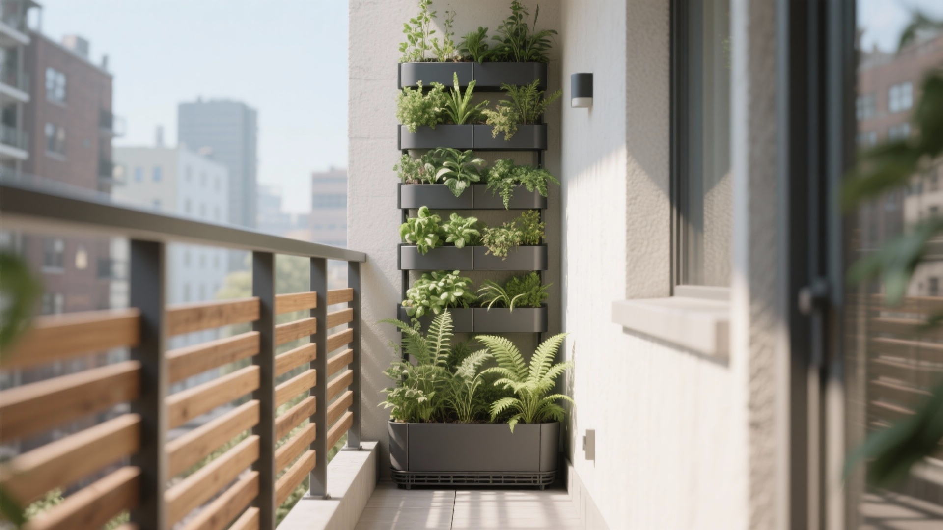 5 Ideas for Apartment Balcony Garden Planters