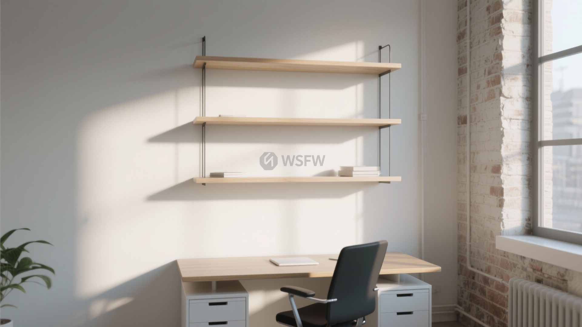 5 Floating Shelf Ideas for Your Home Office