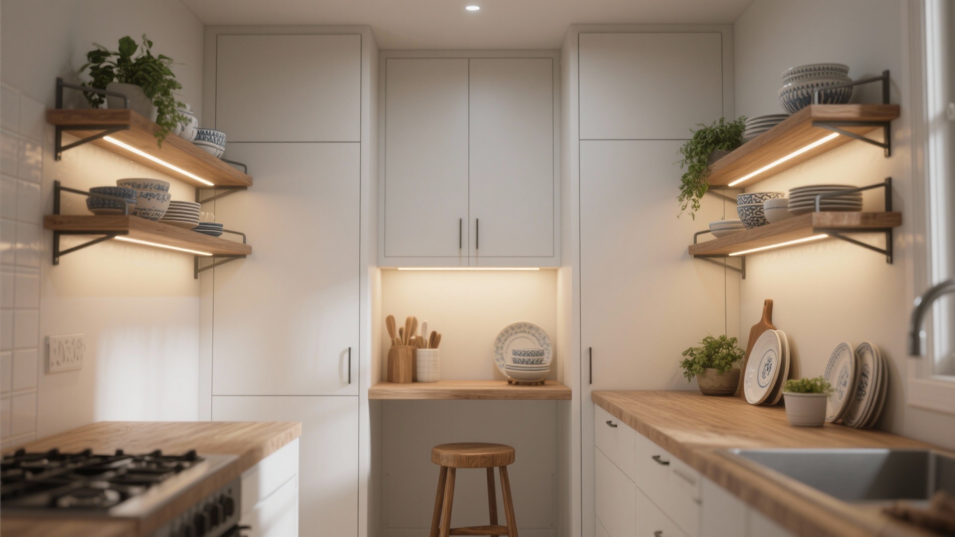 Tiny Kitchenette Feels Cramped? 5 Kitchenette Ideas That Add Space