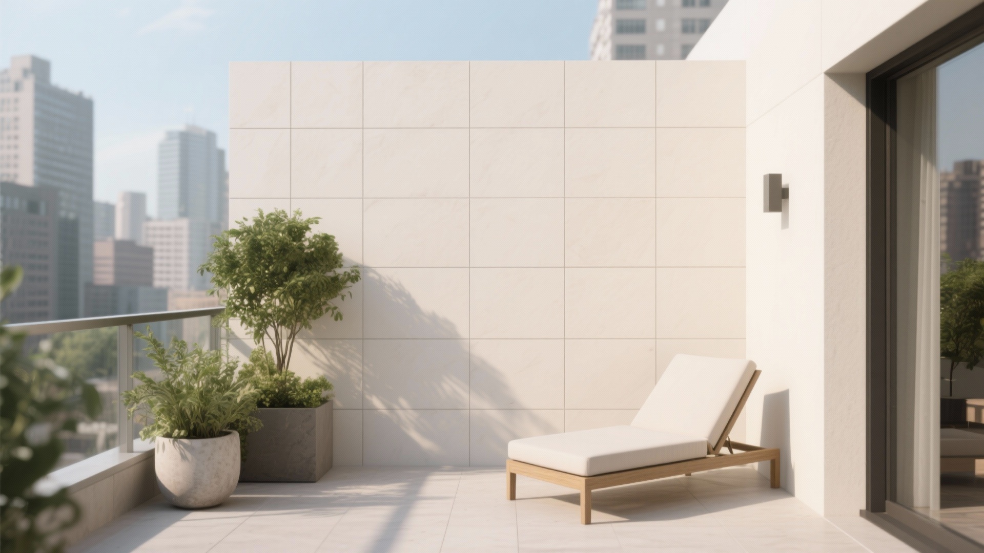 Small Terrace Feels Plain? 5 Terrace Wall Tiles Design Ideas