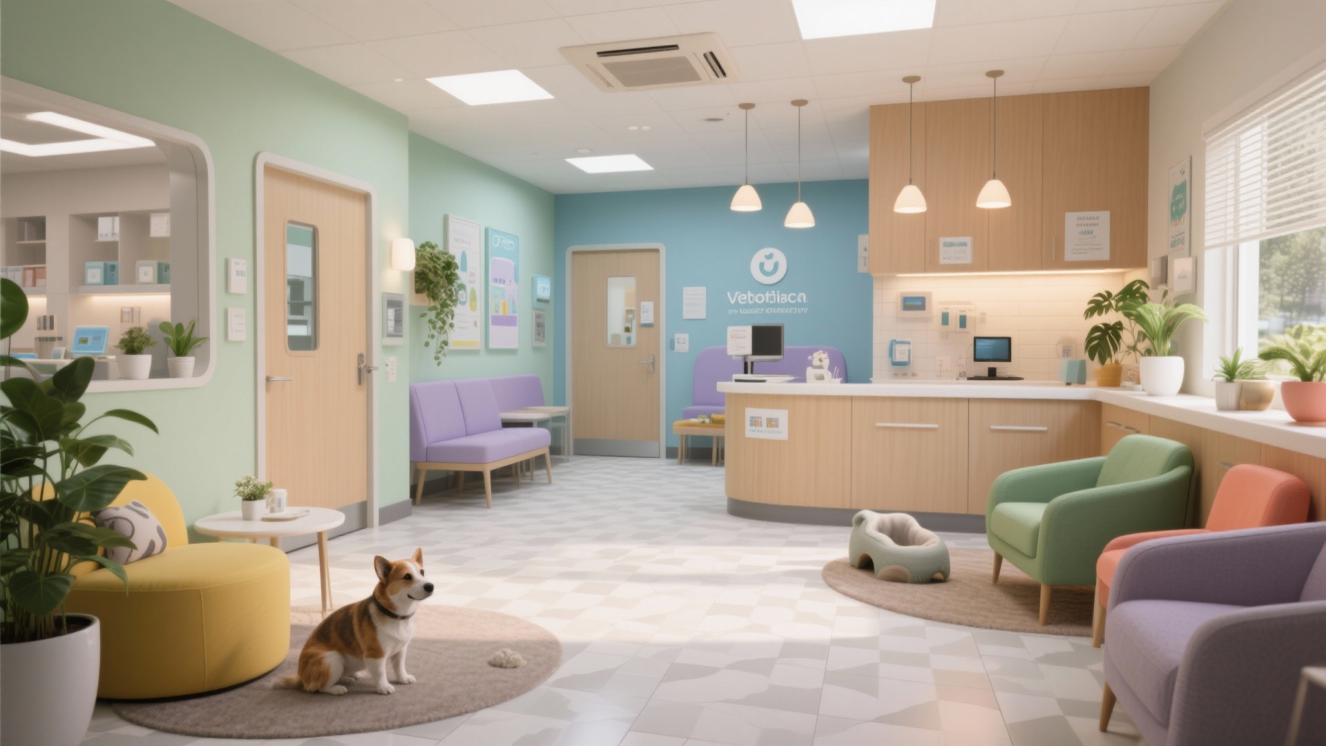 Vet Clinic Feels Cold? 10 Vet Clinic Color Ideas That Calm Pets