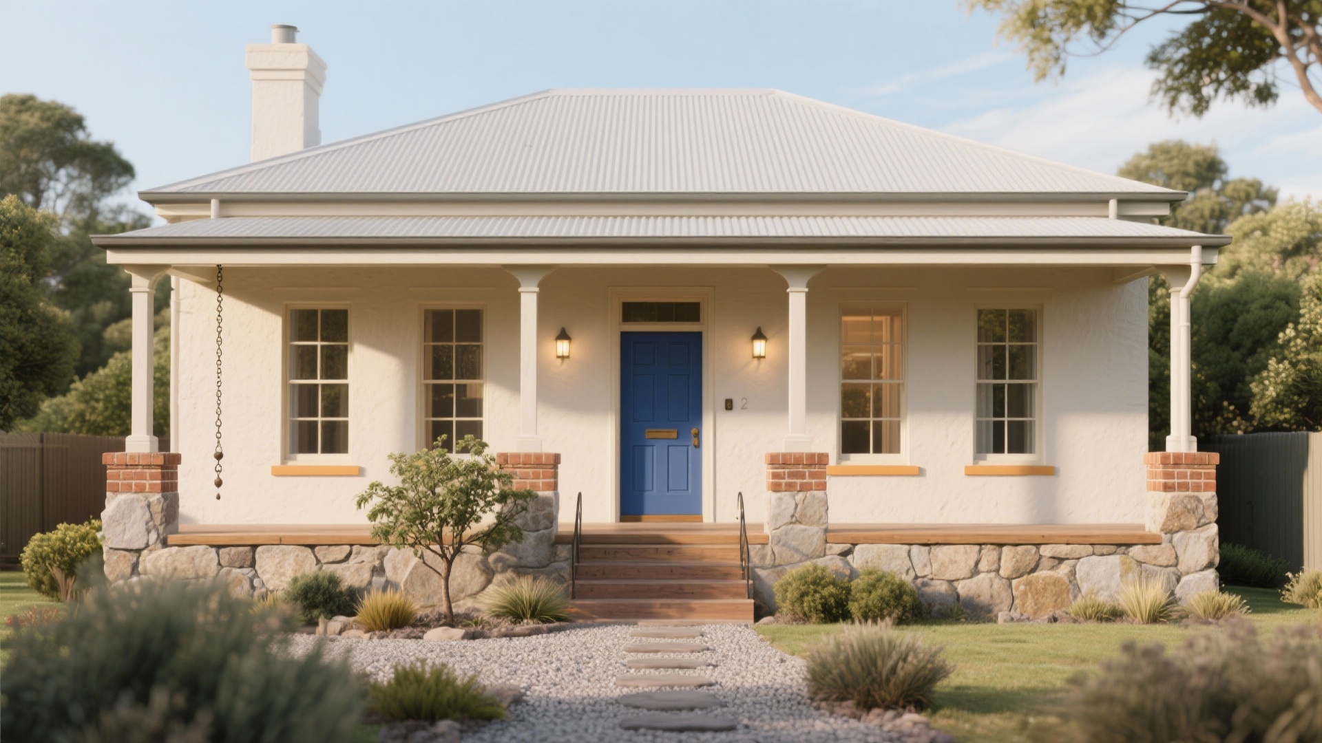 Village House Front Design Looks Plain? 7 3D Fixes