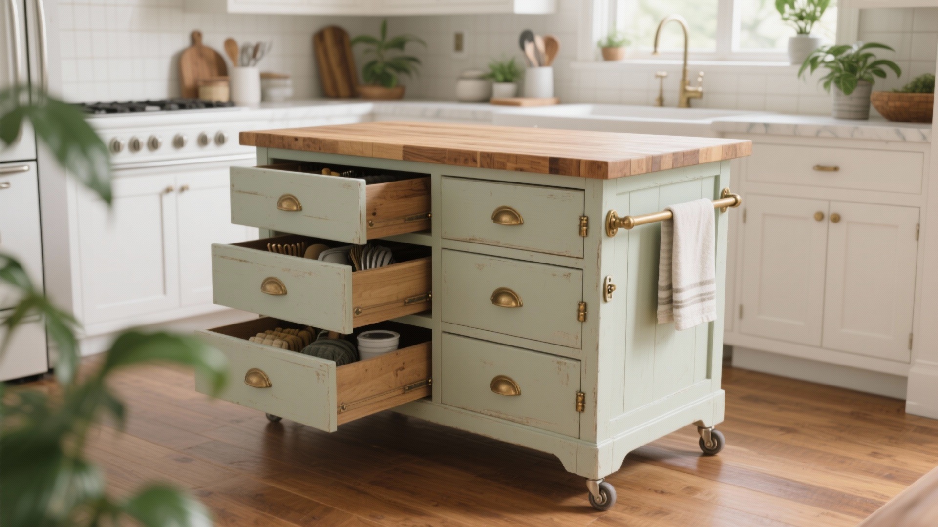 5 DIY Kitchen Island Ideas for Small Spaces