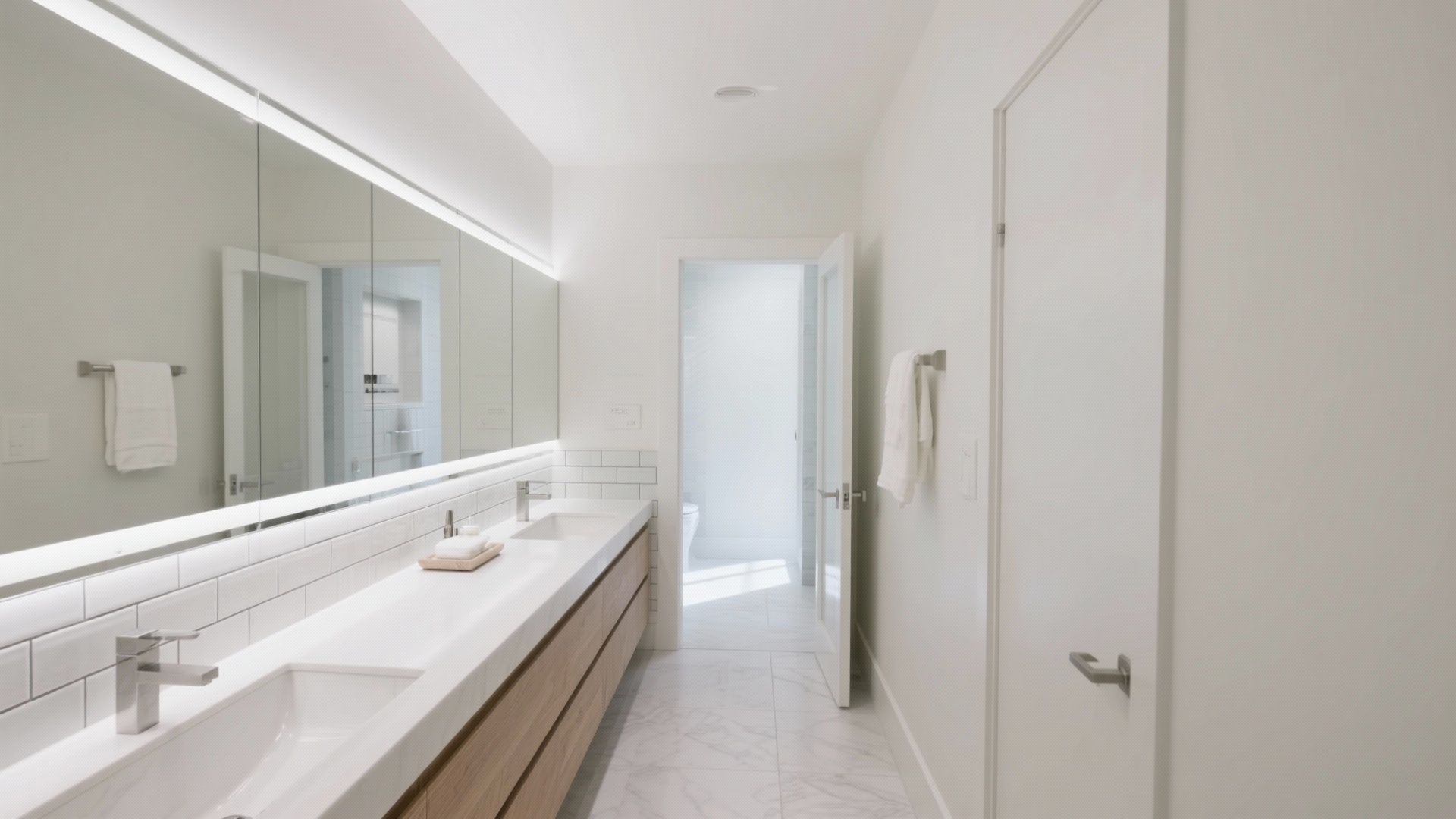5 Mirror Tiles Bathroom Ideas That Maximize Light