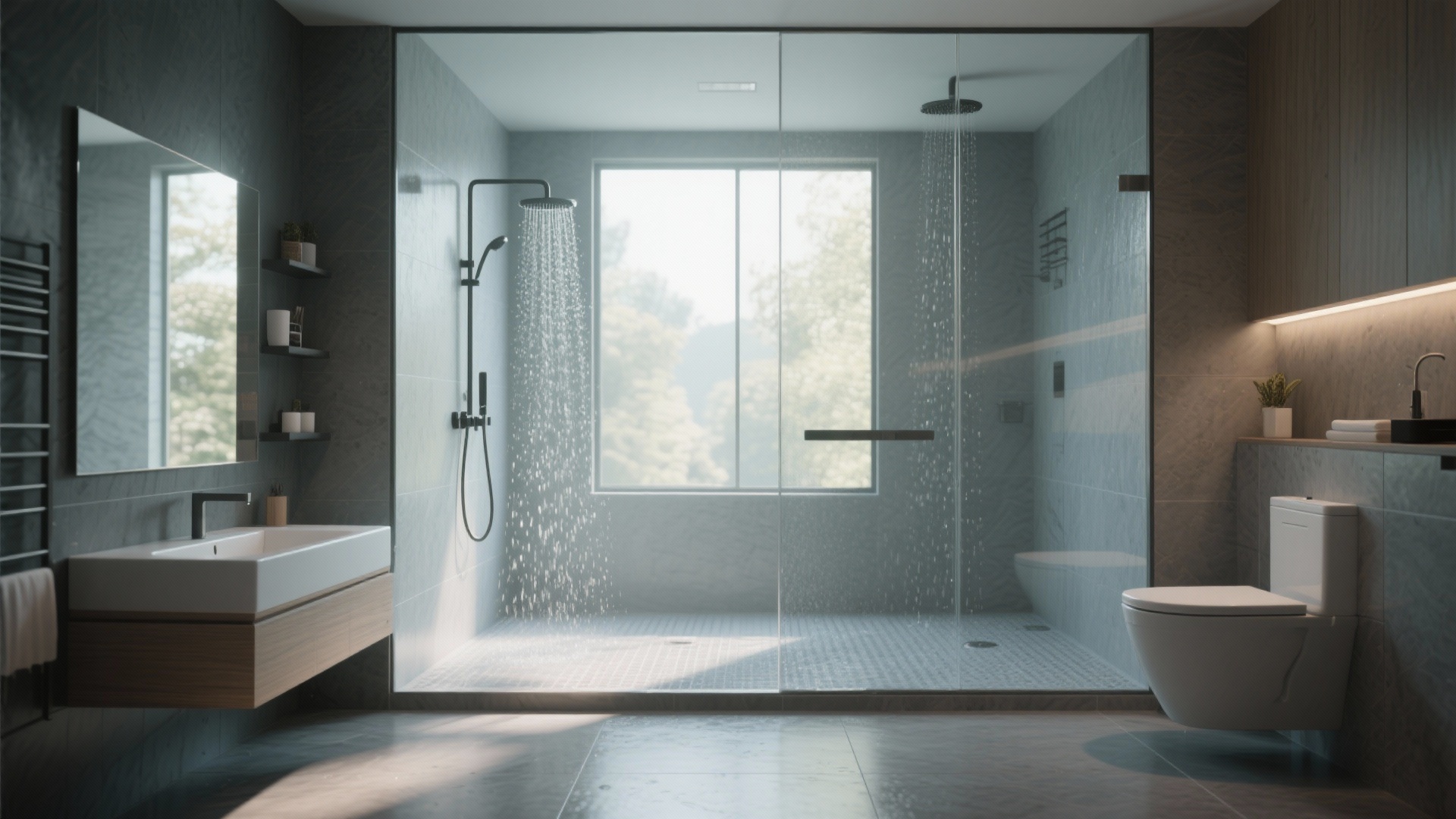 10 Smart Square Bathroom Designs