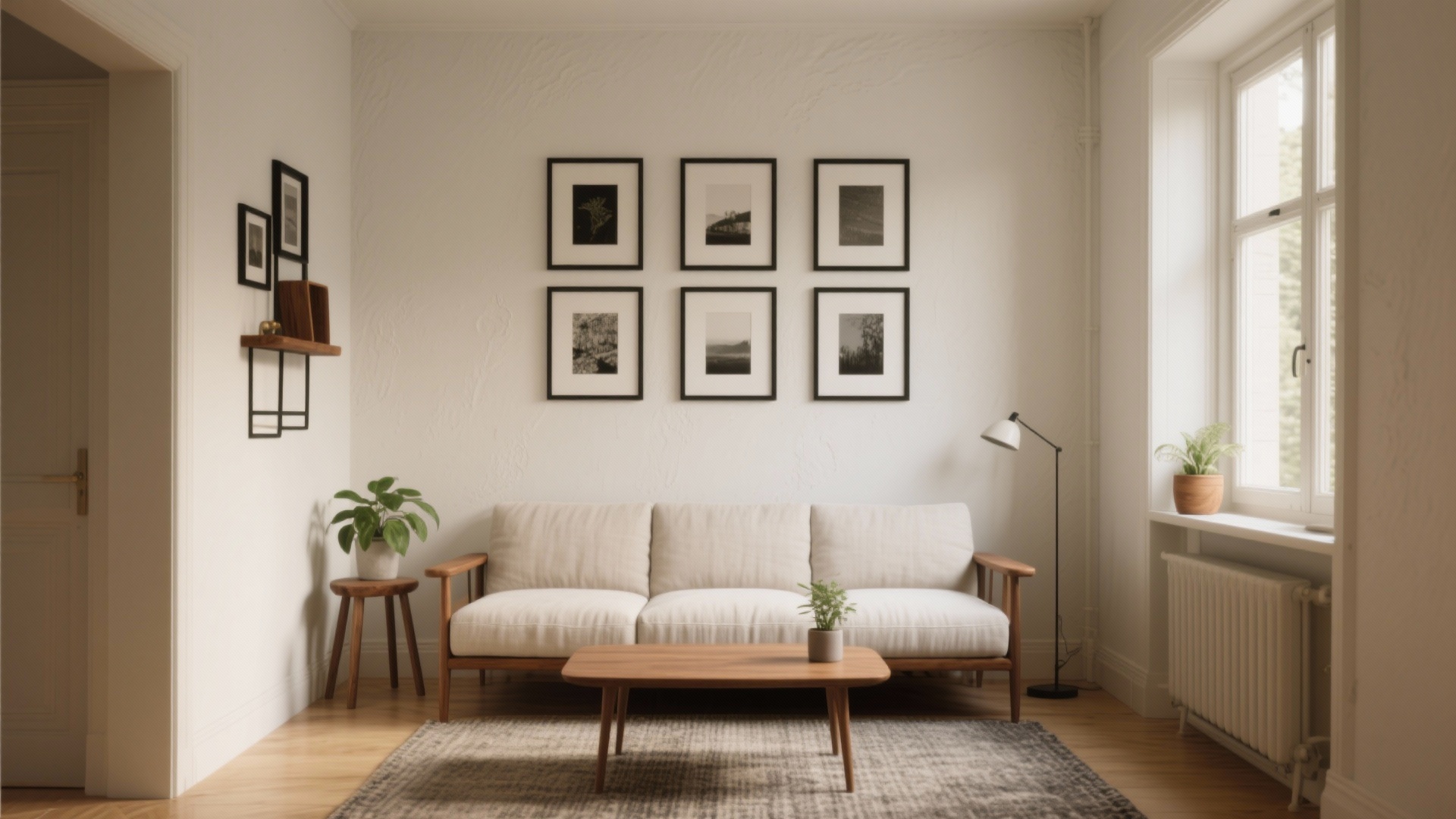 5 Wall Frame Design Layout Ideas for Small Spaces