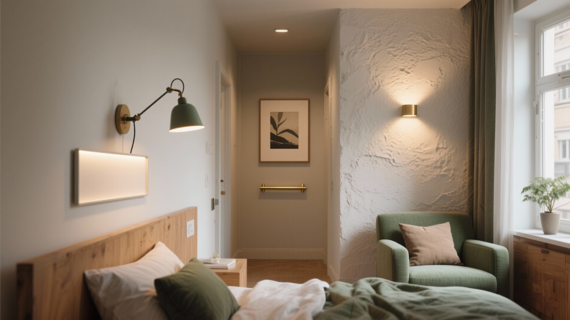 Small Room Feels Dark? Wall Light Ideas Save Space