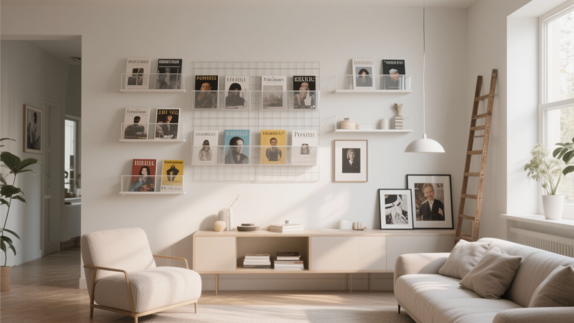 Walls Look Empty or Messy? 5 Wall Magazine Ideas