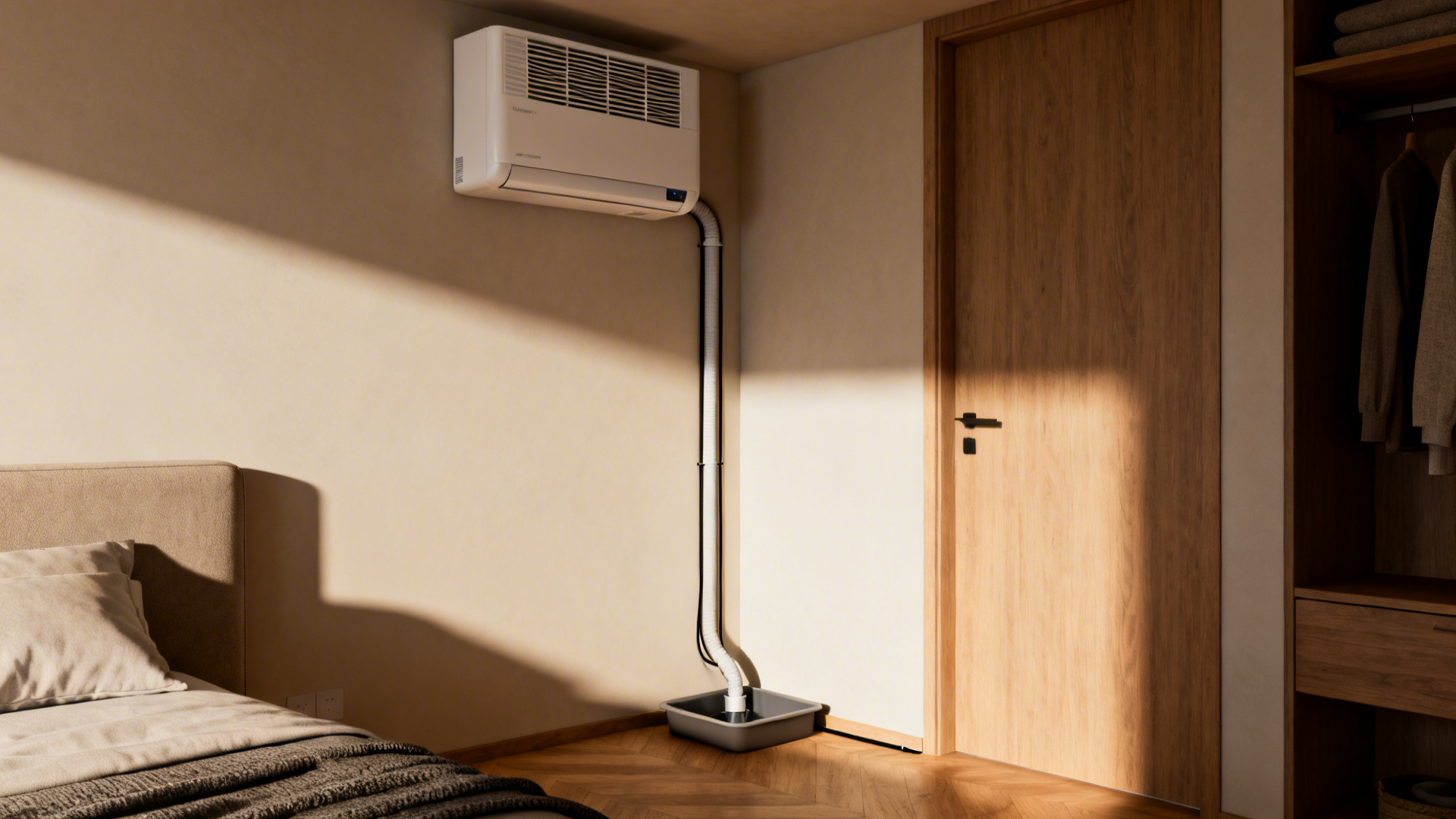 Small room dehumidifier with drain hose — 5 solutions