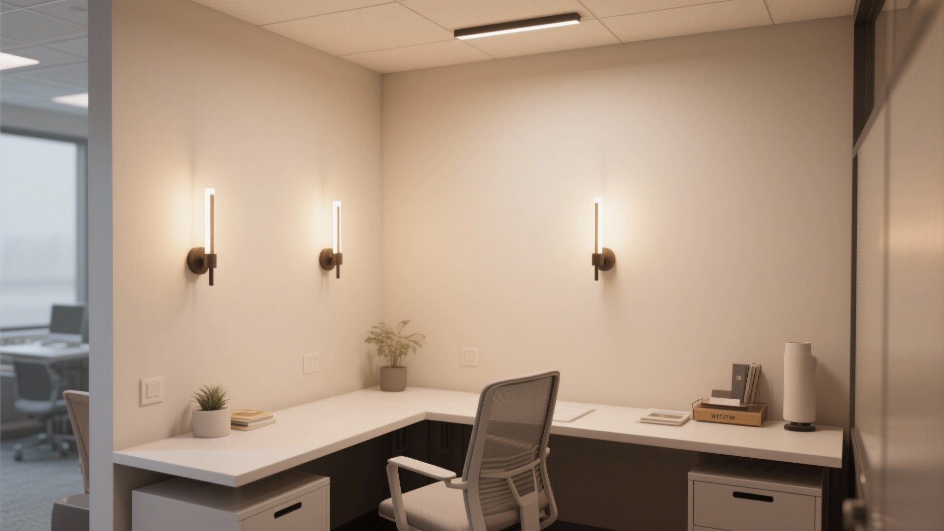 10 Small Office Lighting Ideas