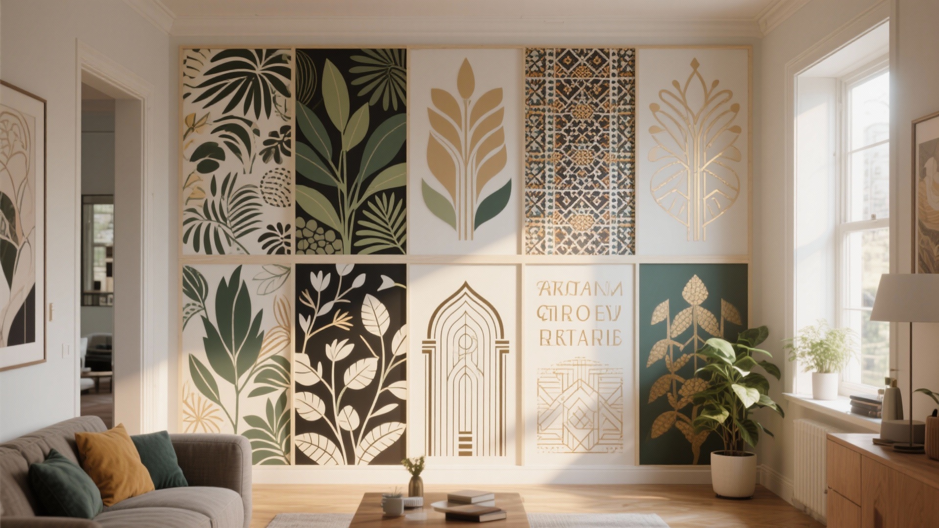 Walls Look Plain? 5 Stencil Designs for Walls That Add Depth