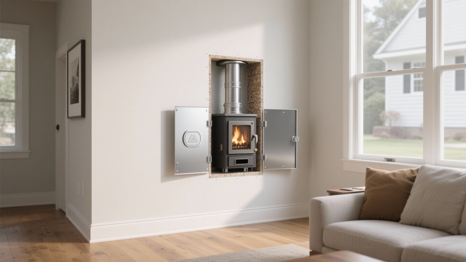 Vent Pipe Through Wall? Use the Right Wall Thimble