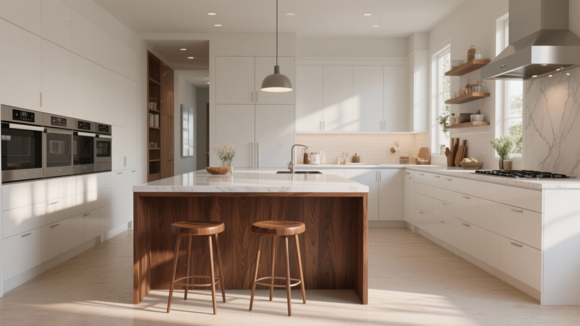 Walnut White Kitchen Ideas — 5 Inspiring Mixes