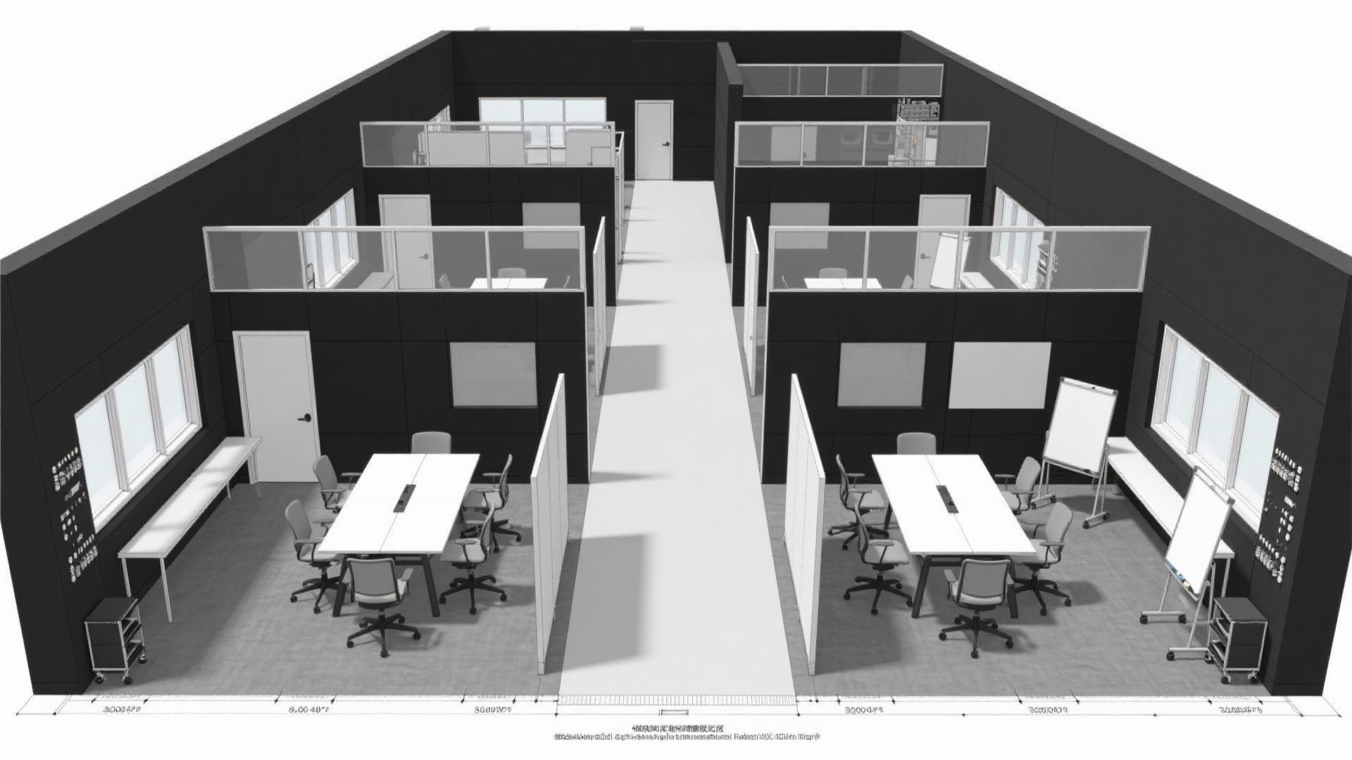 3000 Sq Ft Office Floor Plan: Fix Crowded Hybrid Layouts