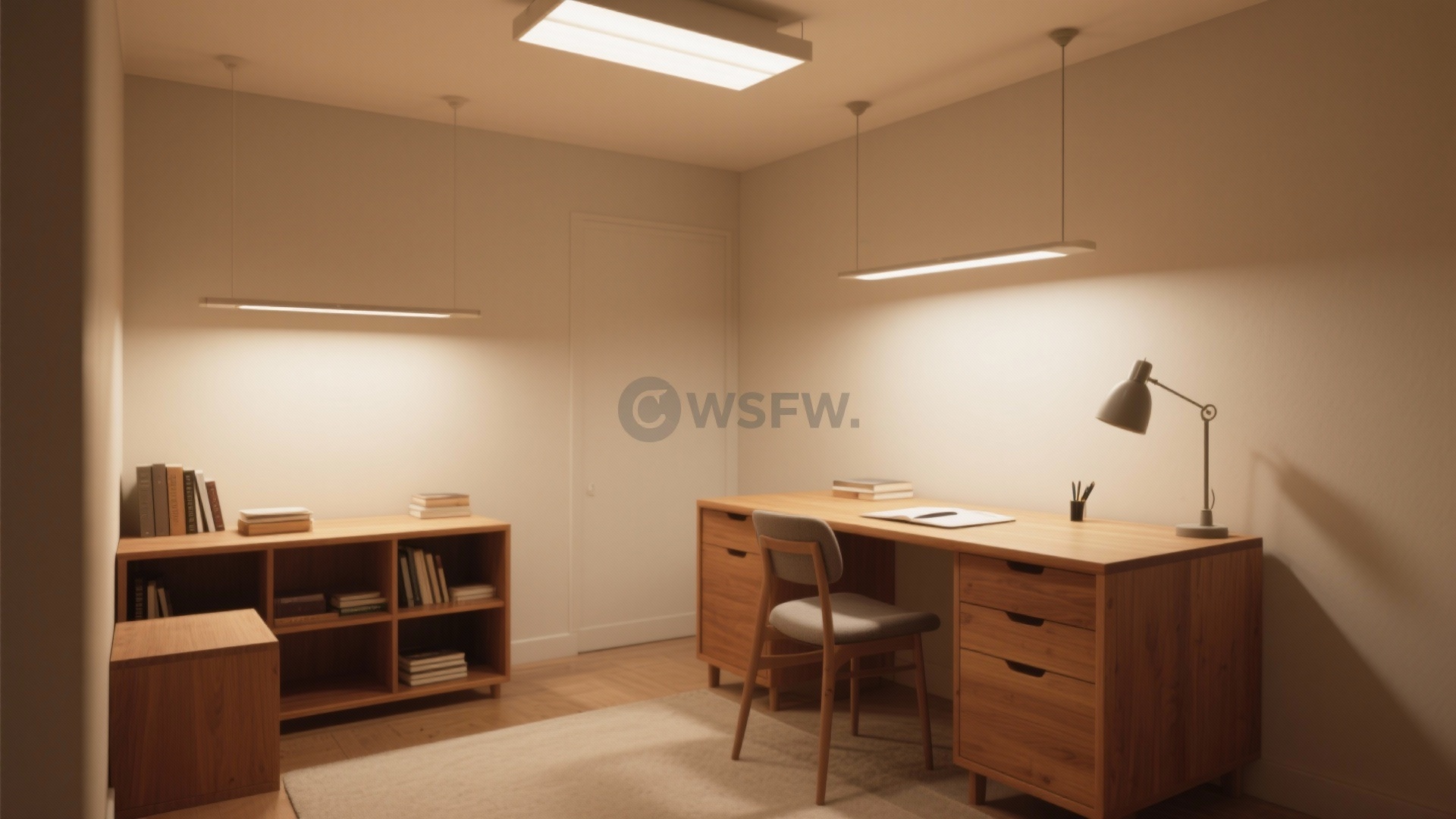 5 Study Room Lighting Ideas