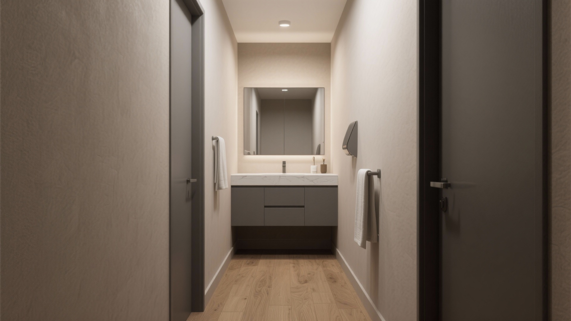 Gray Bathroom Cabinets: 5 Wall Color Ideas