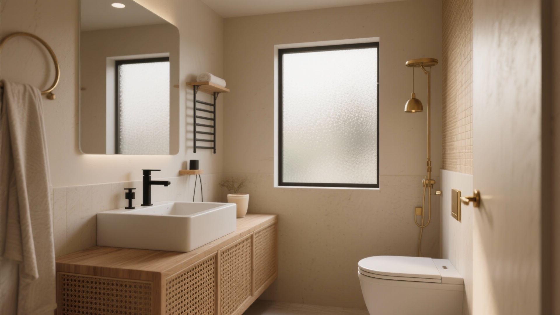 Beige Bathroom Ideas: Room Feels Cold? Try These 5 Fixes