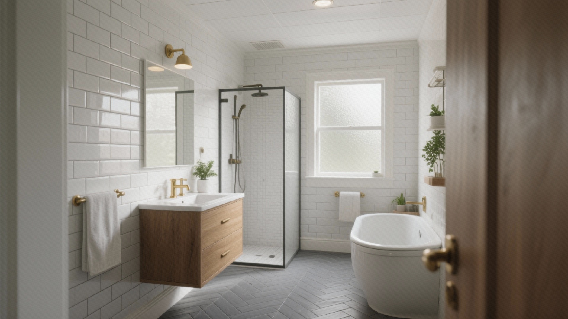 Bathroom Tile Ideas: 5 White & Grey Concepts