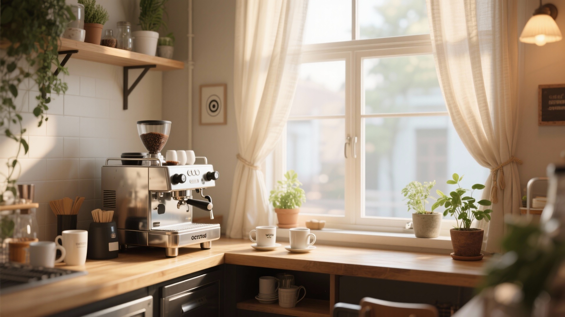 5 Stylish Kitchen Coffee Bar Ideas