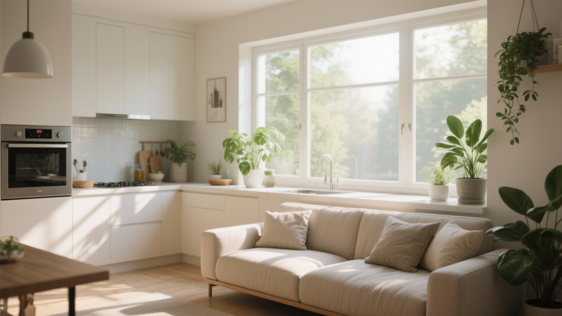 10 Cozy Couch in Kitchen Ideas