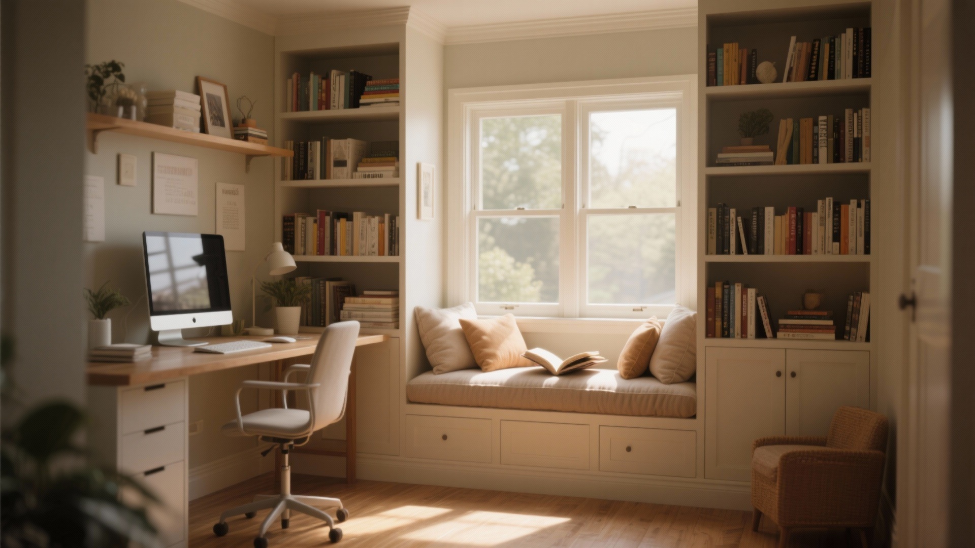 10 Home Office Library Design Ideas