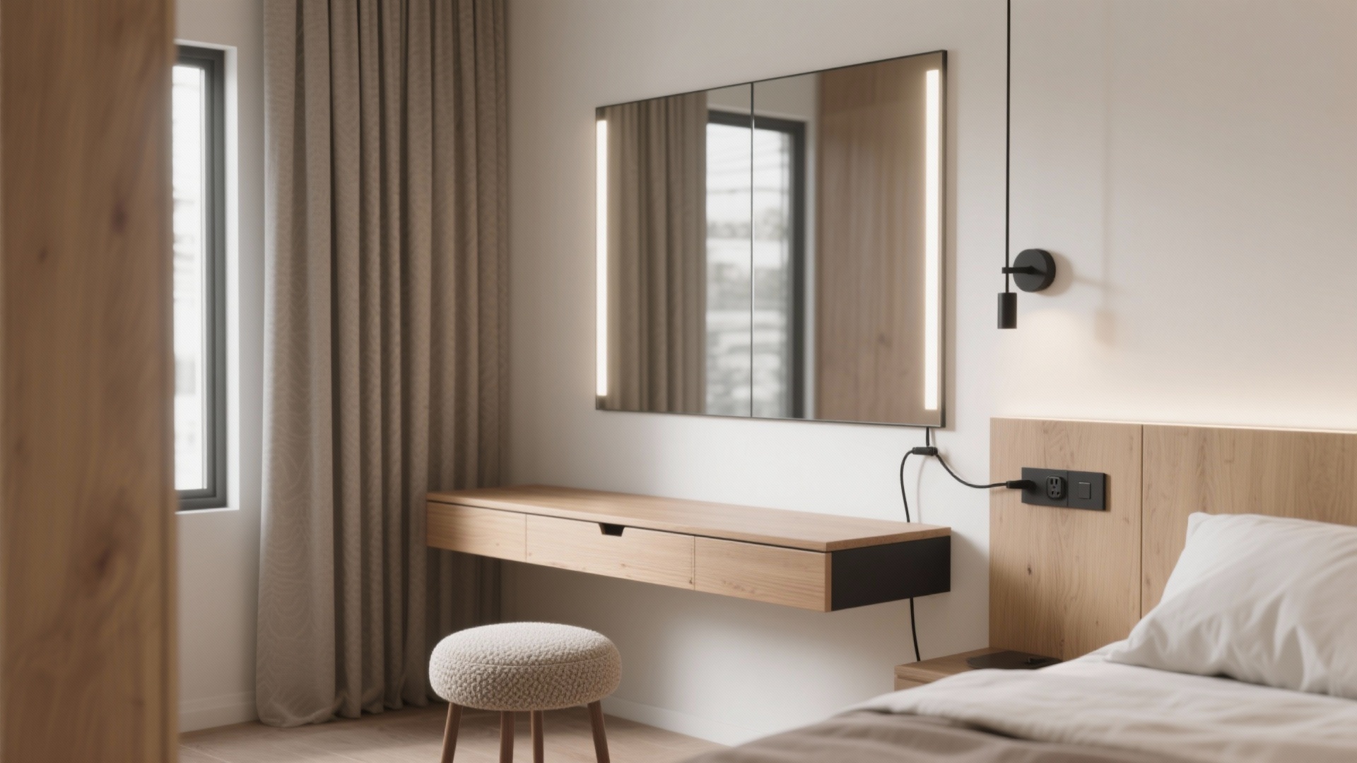 5 dressing table designs wall mounted ideas I love