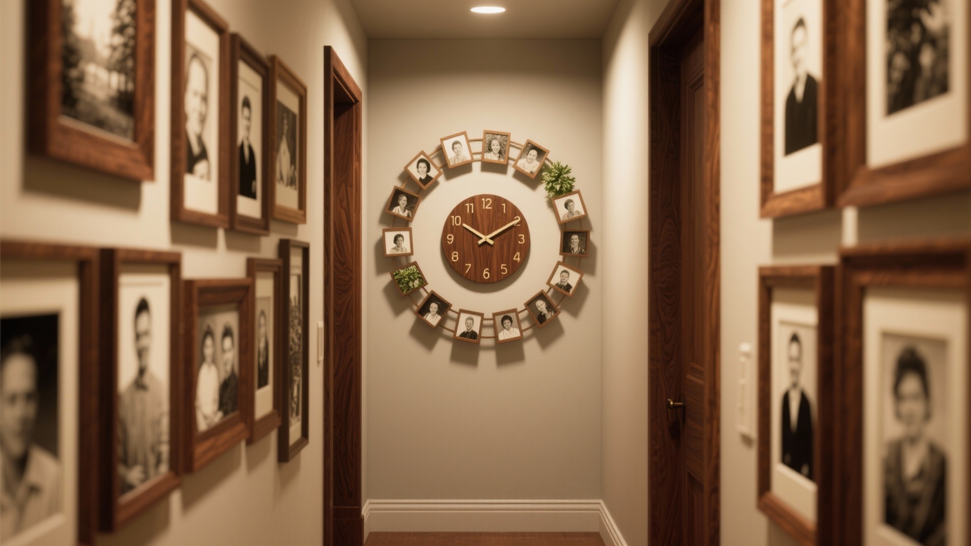 5 Wall Clock Designs with Photo Frame