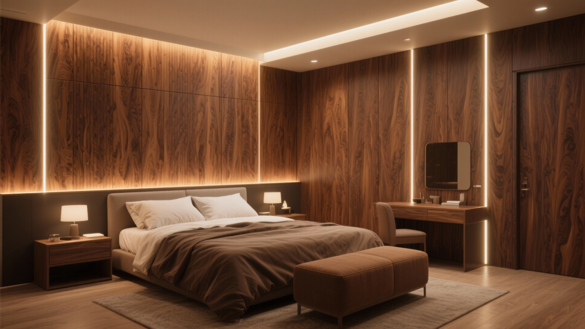 5 Bedroom PVC Wall Design Ideas