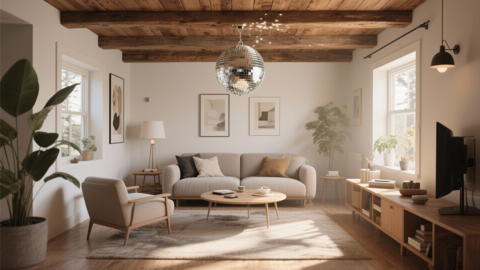 Wooden Ceiling Living Room Feels Dark? 5 Smart Layout Ideas