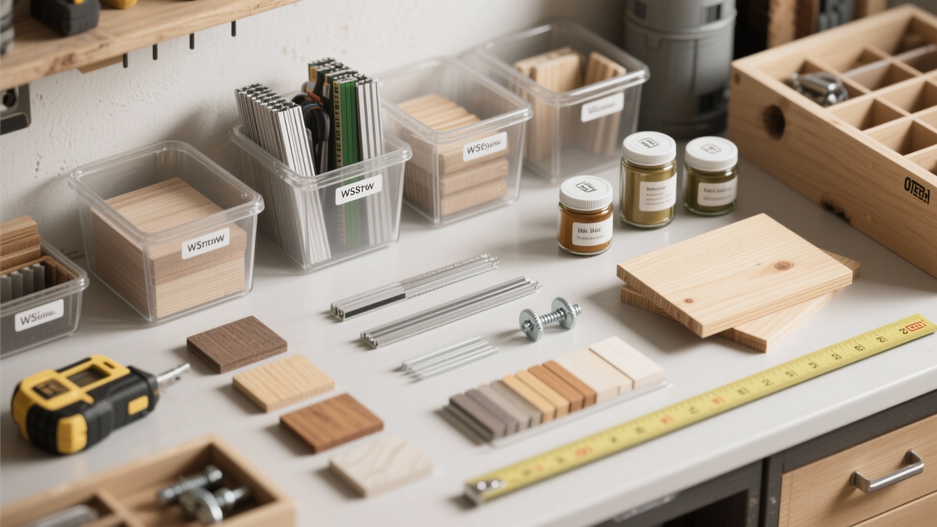 Small Space Workbench Storage: 5 Ideas