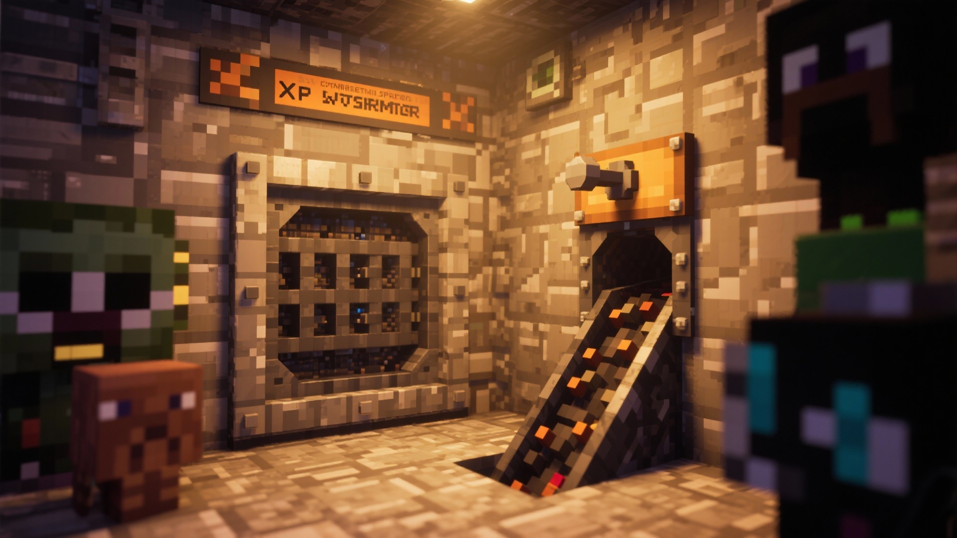 10 Efficient 9x9 Minecraft Spawner Room Ideas