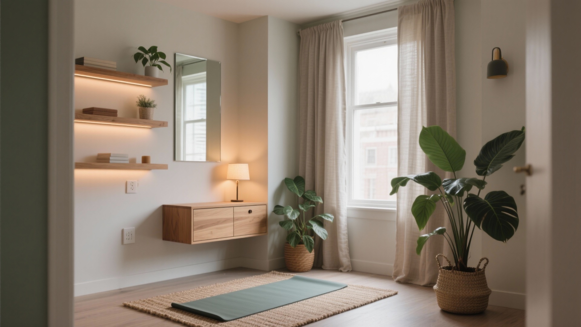 Room Too Small for Yoga? 5 Small Yoga Room Ideas That Add Space