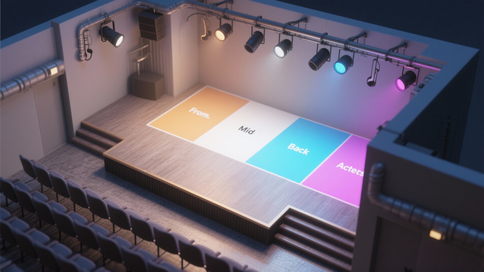 Theater Lighting Design: 5 Practical Ideas