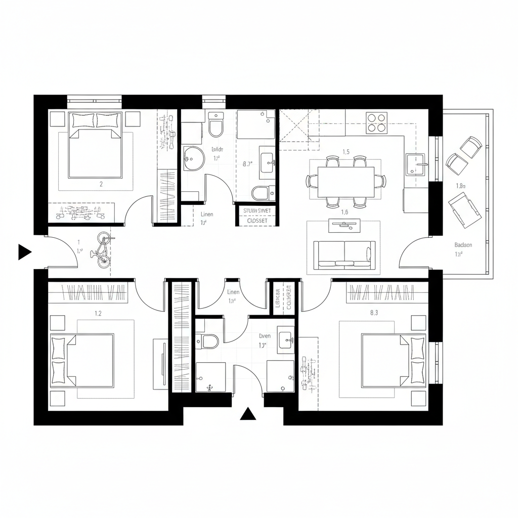 K R Puram Apartment Floor Plan — Future-Ready Layouts
