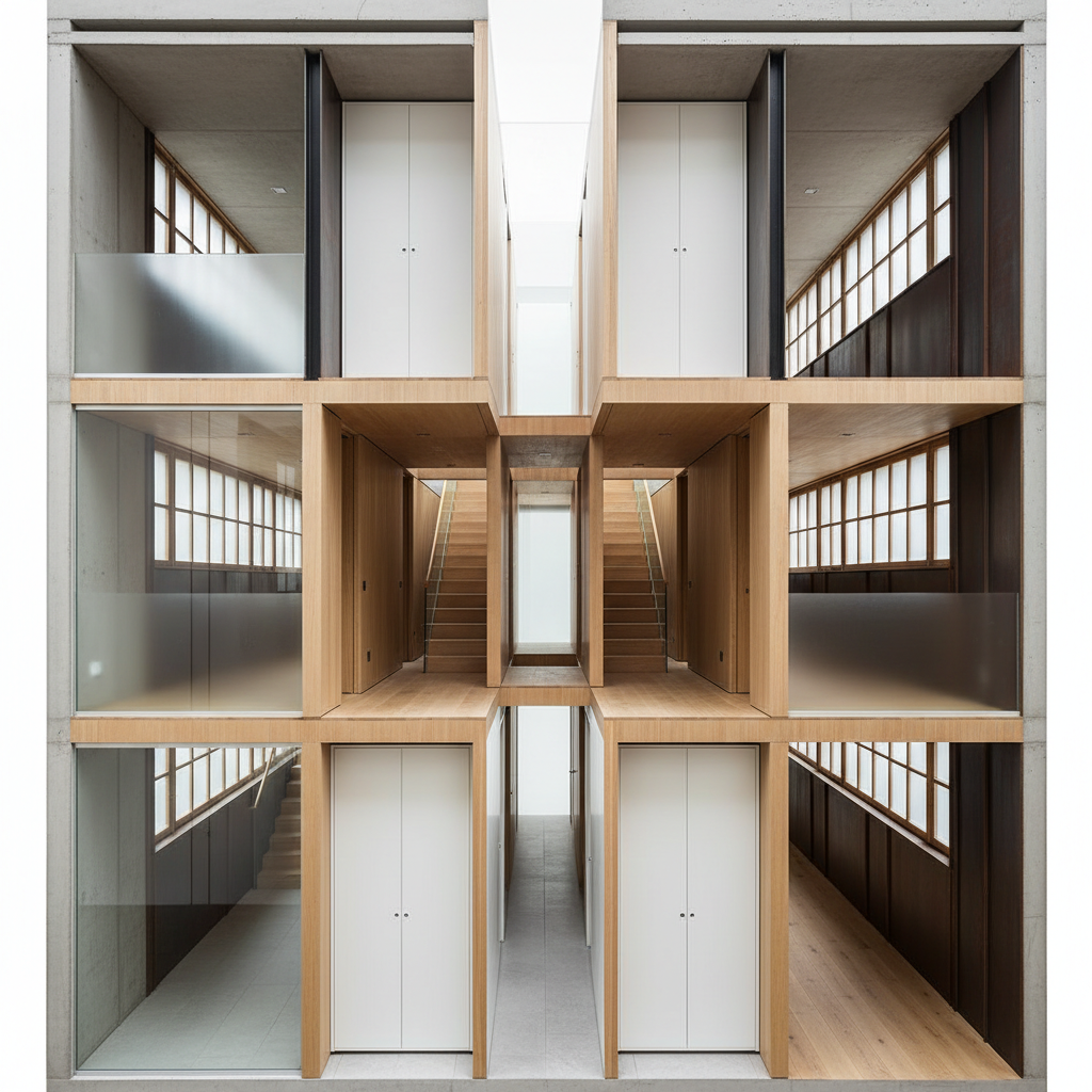 425 sq.ft Row House Floor Plan—Future-Ready Micro Living