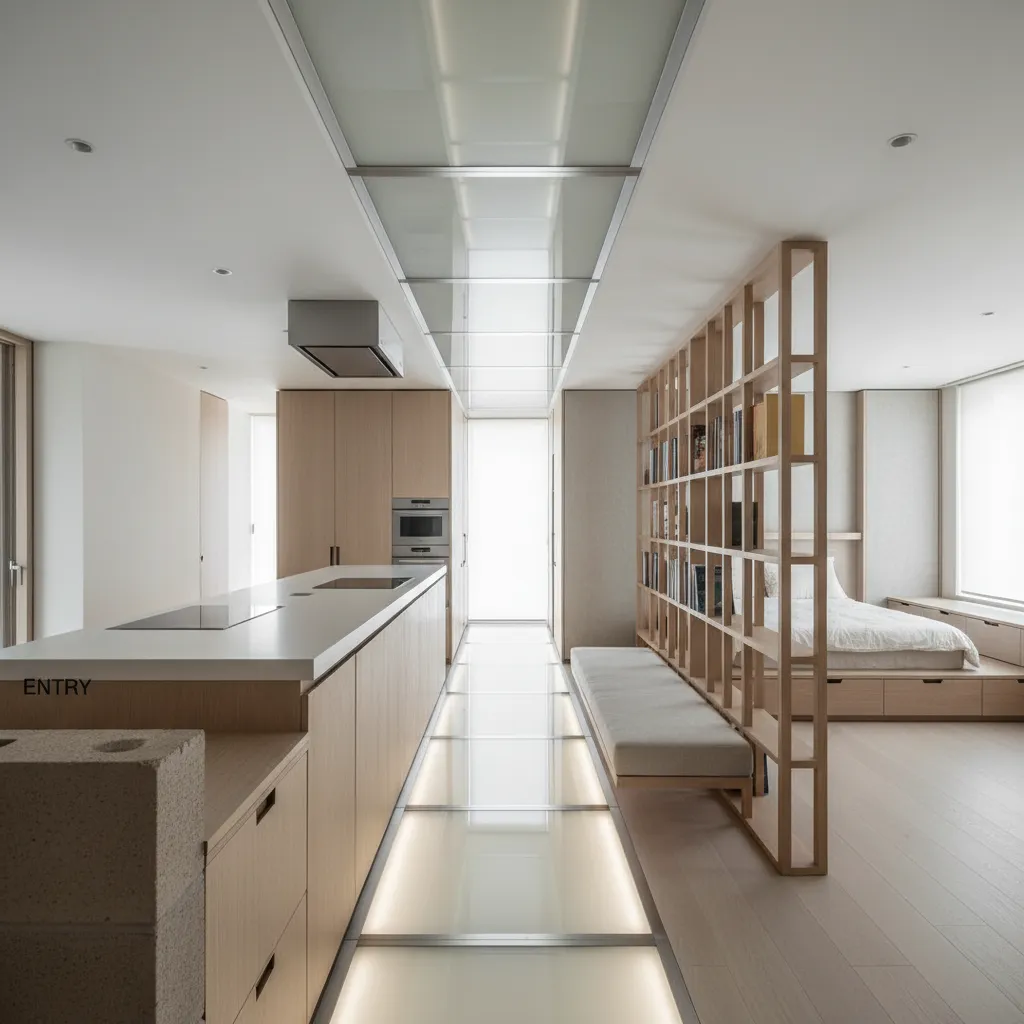 625 sq ft 1BHK Floor Plan: Future-Ready Layouts