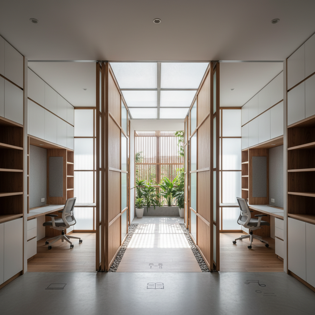 1000 sq ft Floor Plan India – Future Interface by a Residential Designer