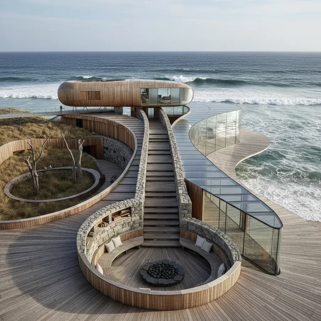 Beach House Floor Plan — A Future-Ready Coastal Interface