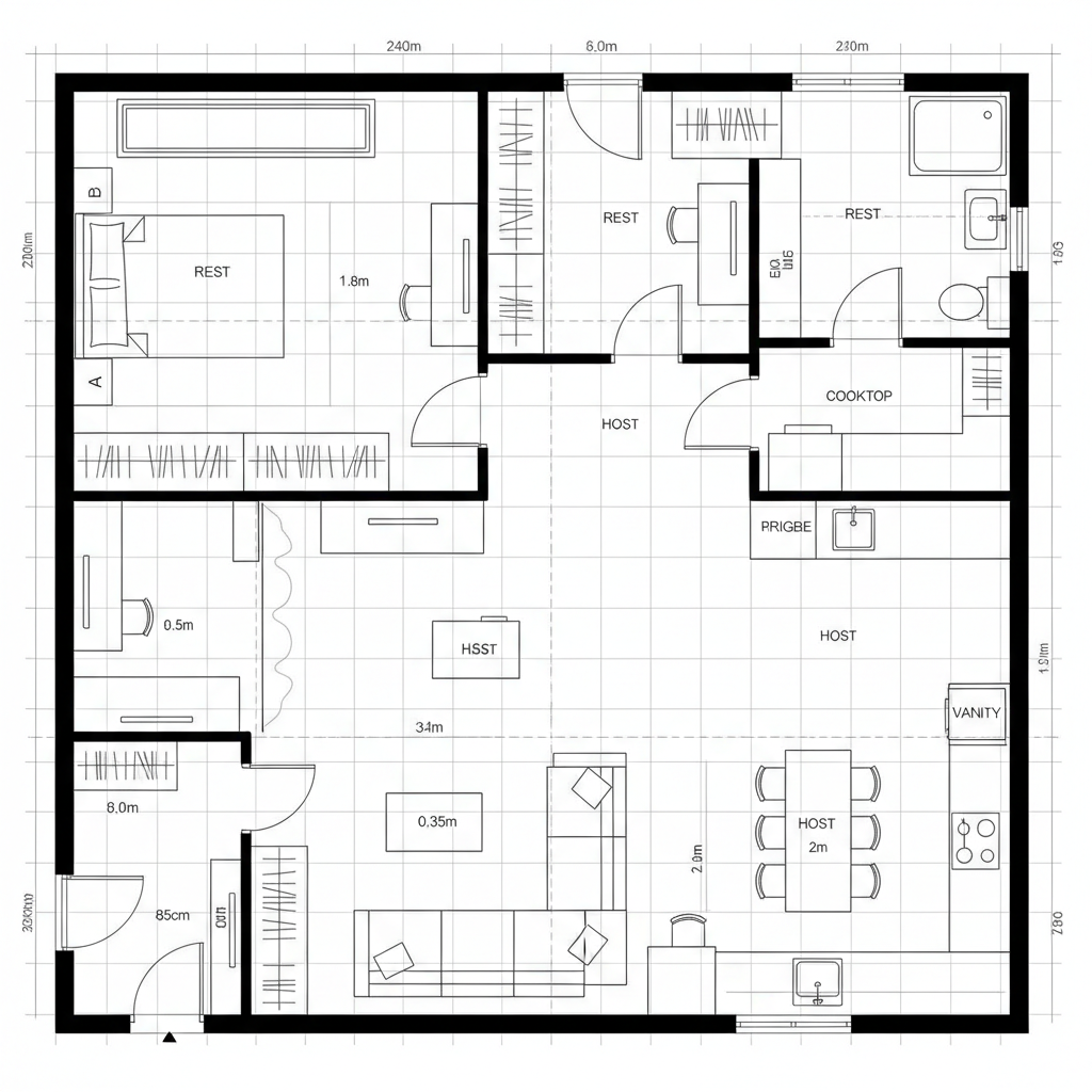 Violet Floor Plan Master Plan — Future-Ready Residential Logic