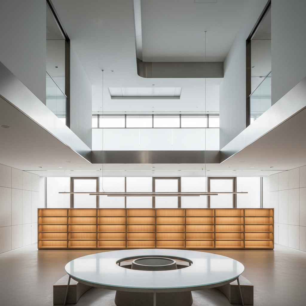 Home Library Feels Cluttered? Modern Simple Floor Plan Fix