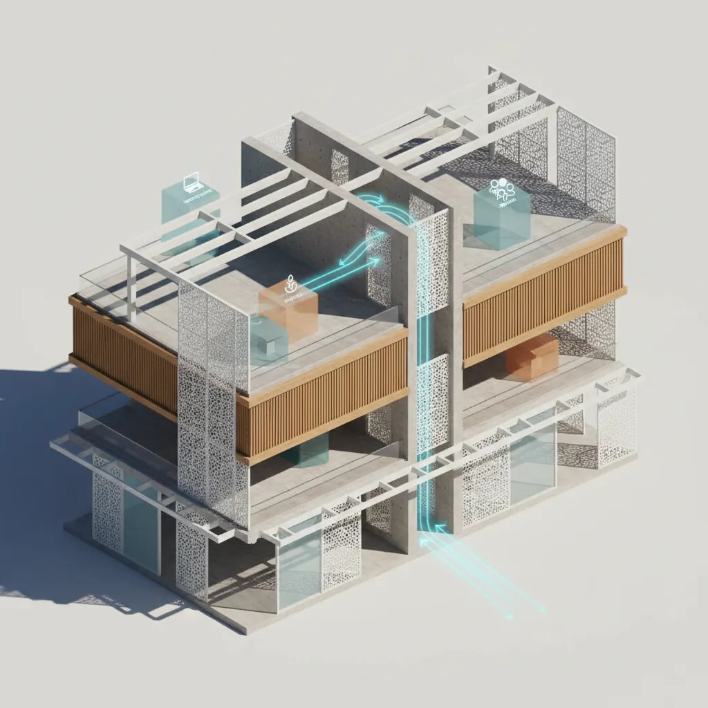 Two-Storey Indian Indian Home: Future-Ready Floor Plan Logic