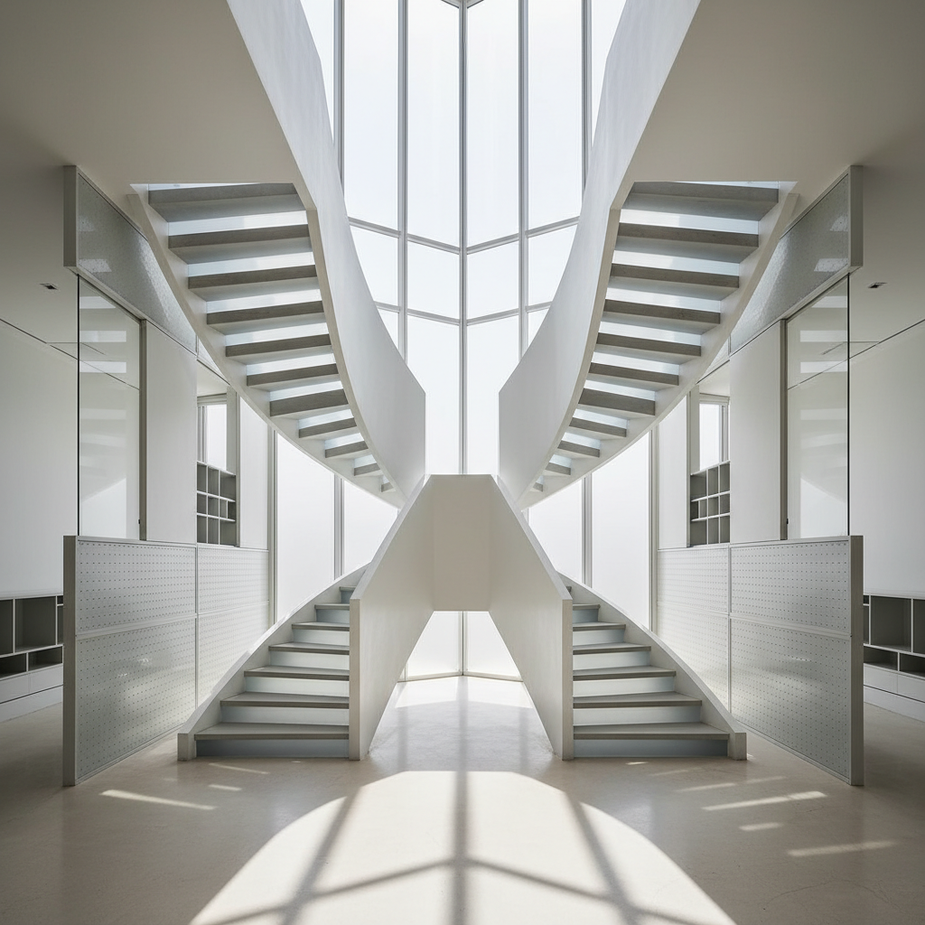 2 BHK Floor Plan With Staircase: Fix Tight, Noisy Layouts