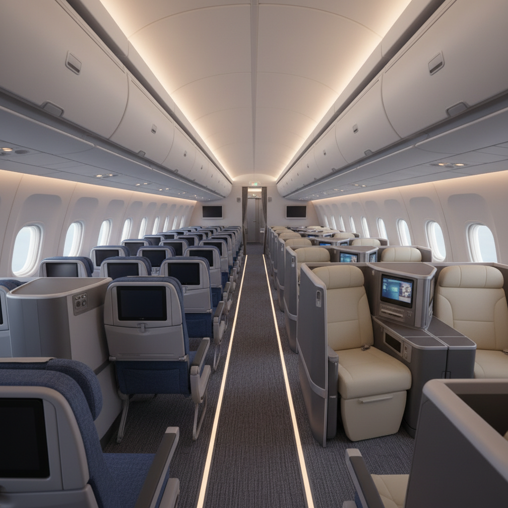 Why Aircraft Cabin Layouts Differ by Airline Business Model