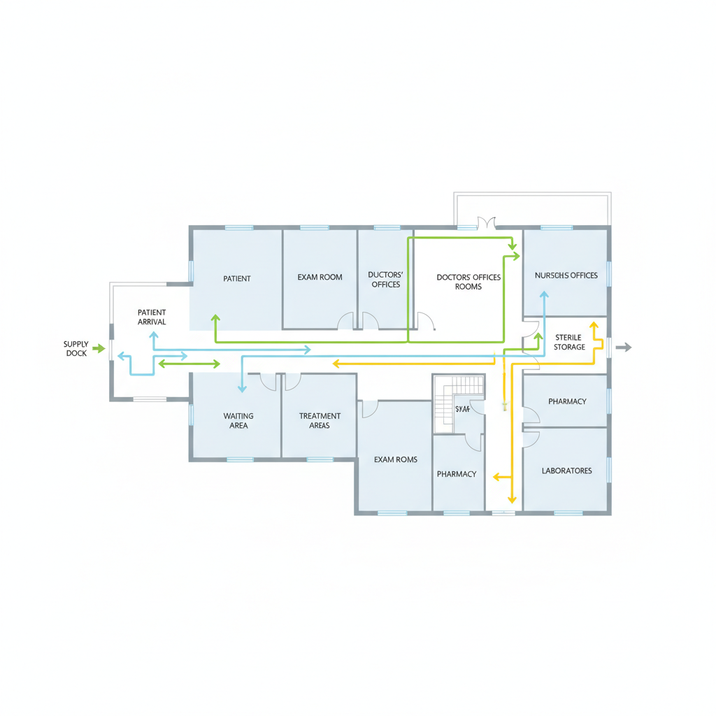 Denah Rumah Sakit Umum: Prinsip dan Contoh Layout