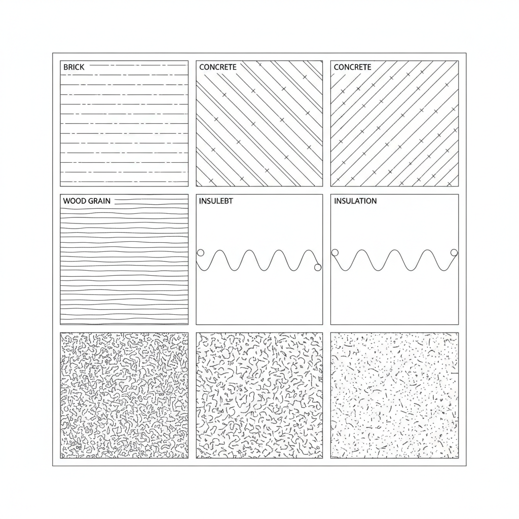 Hatch Standards in Architectural & Engineering Drawings
